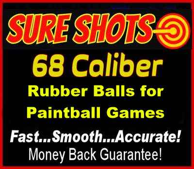 68 Cal Rubber Balls for Paintball |.68 Cal Rubber Paintballs