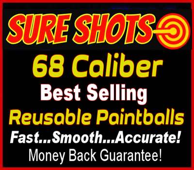 68 Caliber Reusable Paintballs | Reusable Paintballs 68 Cal